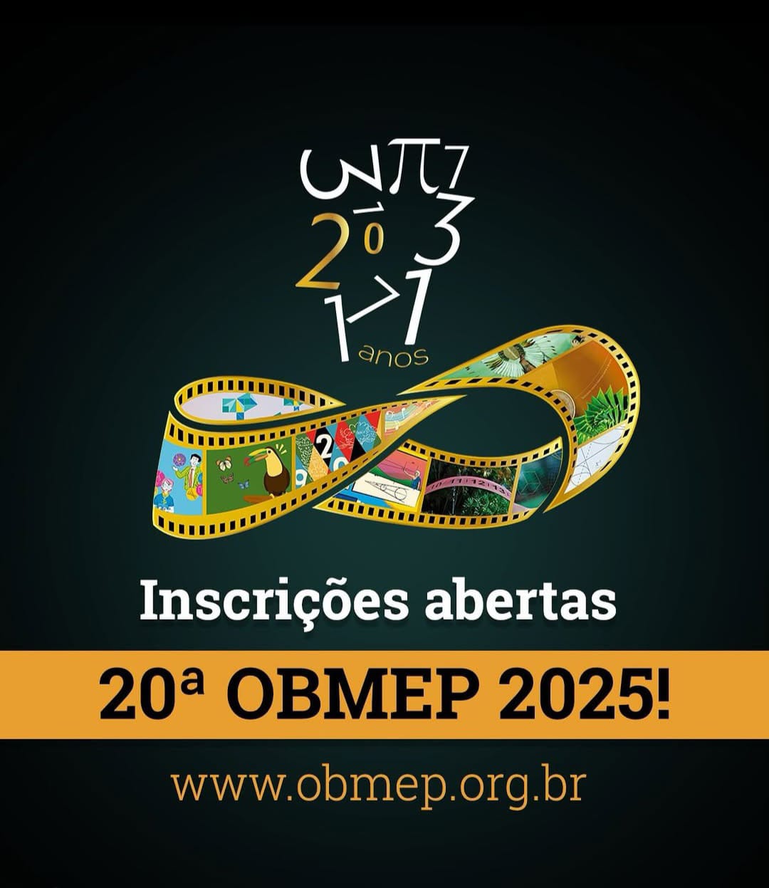 Inscrições abertas para a 20ª OBMEP 2025 - Educação Barra do Garças